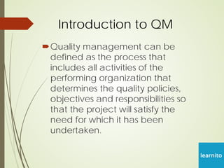 Quality Management | PPT