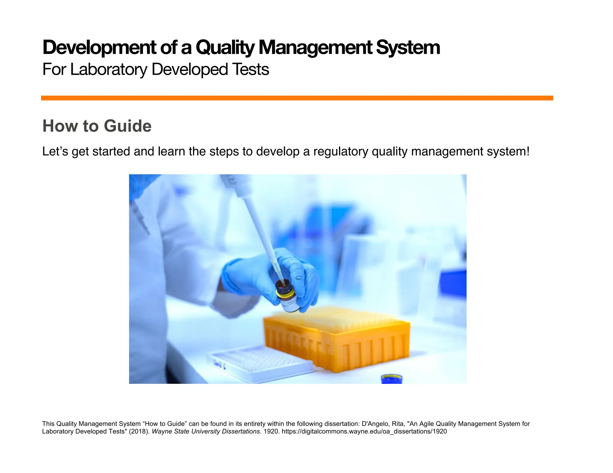 Quality Management Systems in Laboratory | PPT