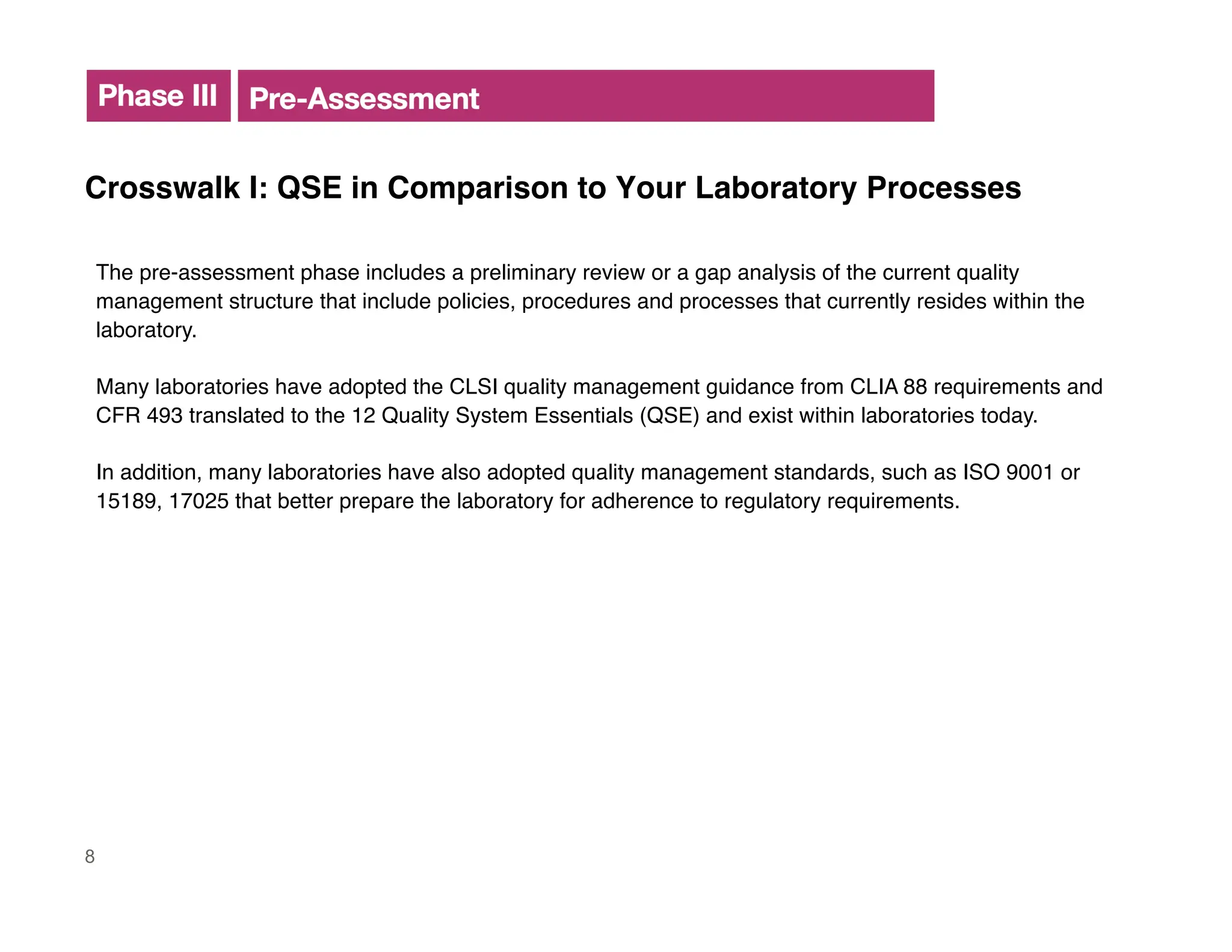 Quality Management Systems in Laboratory | PPT