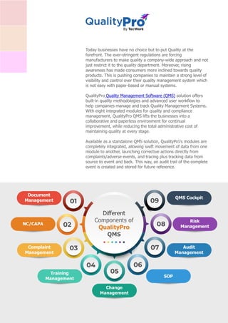 Quality Management Software for Manufacturing Industries | PDF