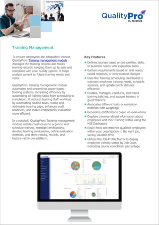 Quality Management Software for Manufacturing Industries | PDF