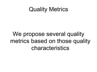 Quality Metrics for Learning Object Metadata | PPT