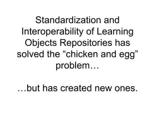 Quality Metrics for Learning Object Metadata | PPT