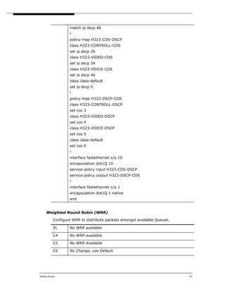 Quality of Service Configuration for TCP/IP Video Conferencing | PDF