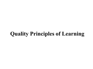 Quality-Principles-of-Learning.pptx learning | PPT
