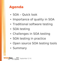 Quality - The key to successful SOA | PDF | Cloud Computing | Internet