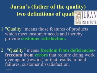 Quality 2 | PPT