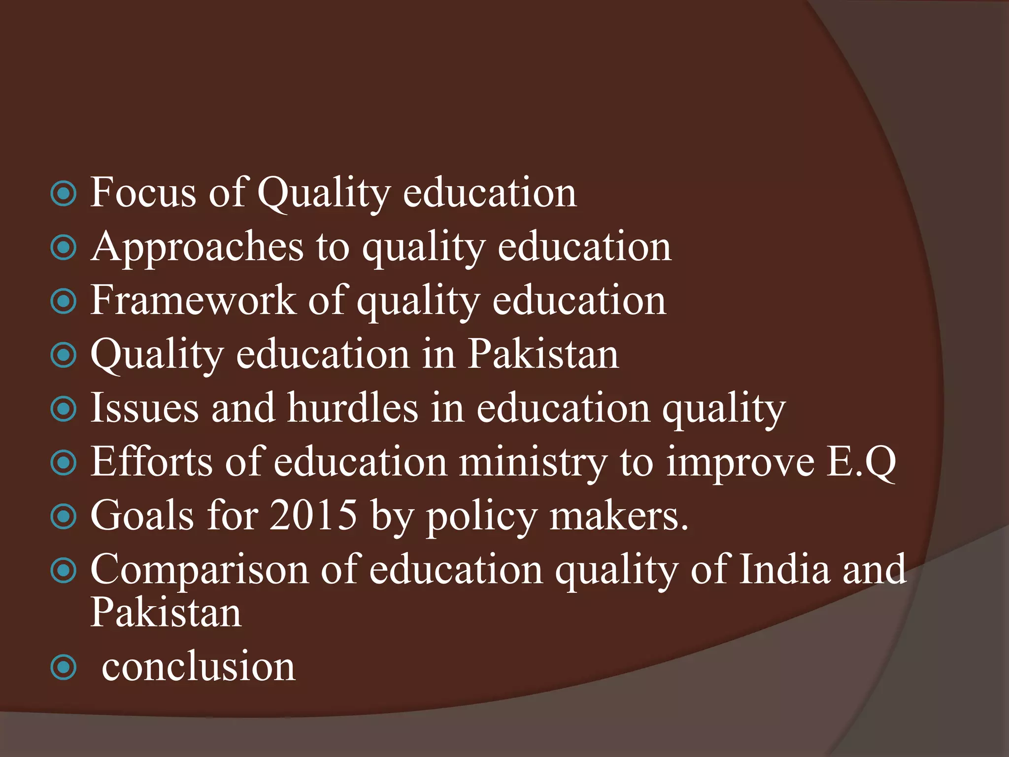 Quality Education | PPTX