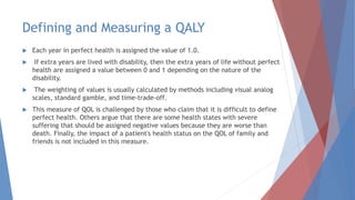 Quality adjusted life years(QALYs).pptx