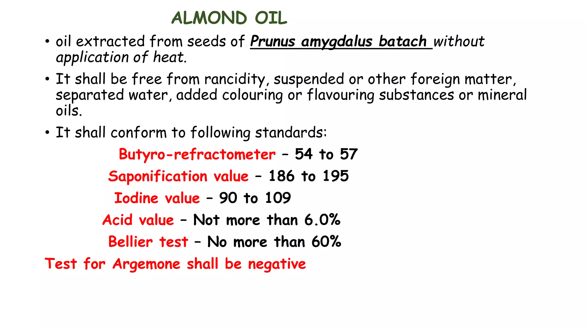 Quality analysis of fats and oils ppt | PPTX