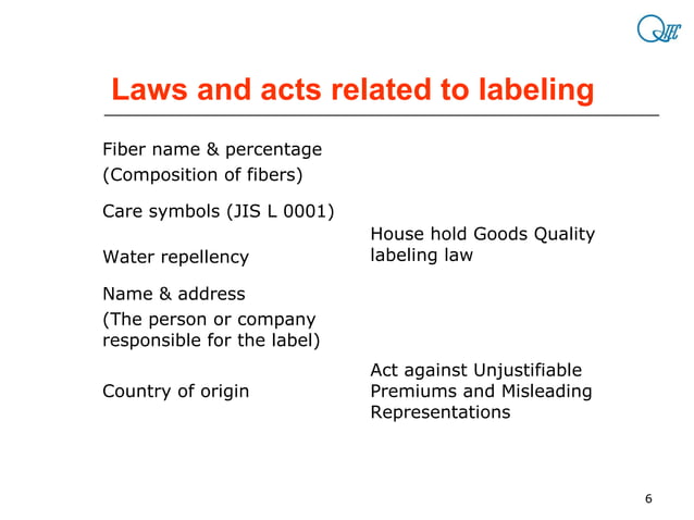 Quality and Compliance in Japan and JIS overview | PPT