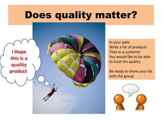 Quality and customer_expectationsjg | PPTX