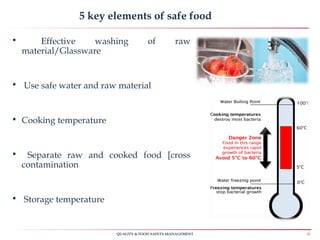 Quality and food safety management | PPT