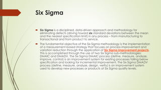 Quality and Operational Excellence | PPTX