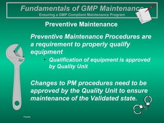 Quality Approval in Maintenance | PPT