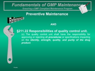 Quality Approval in Maintenance | PPT