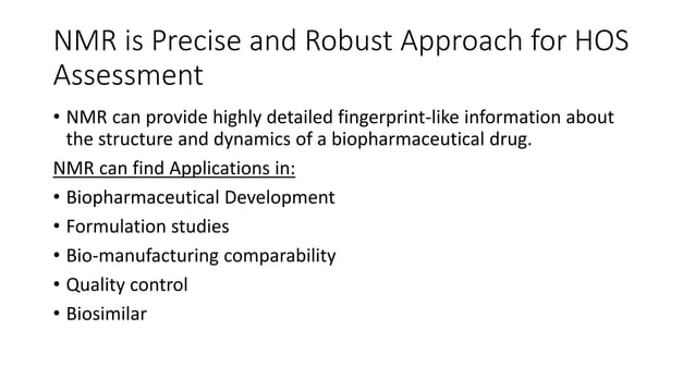 Quality assessment of biologics | PPTX
