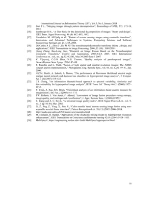 Quality assessment of image fusion | PDF