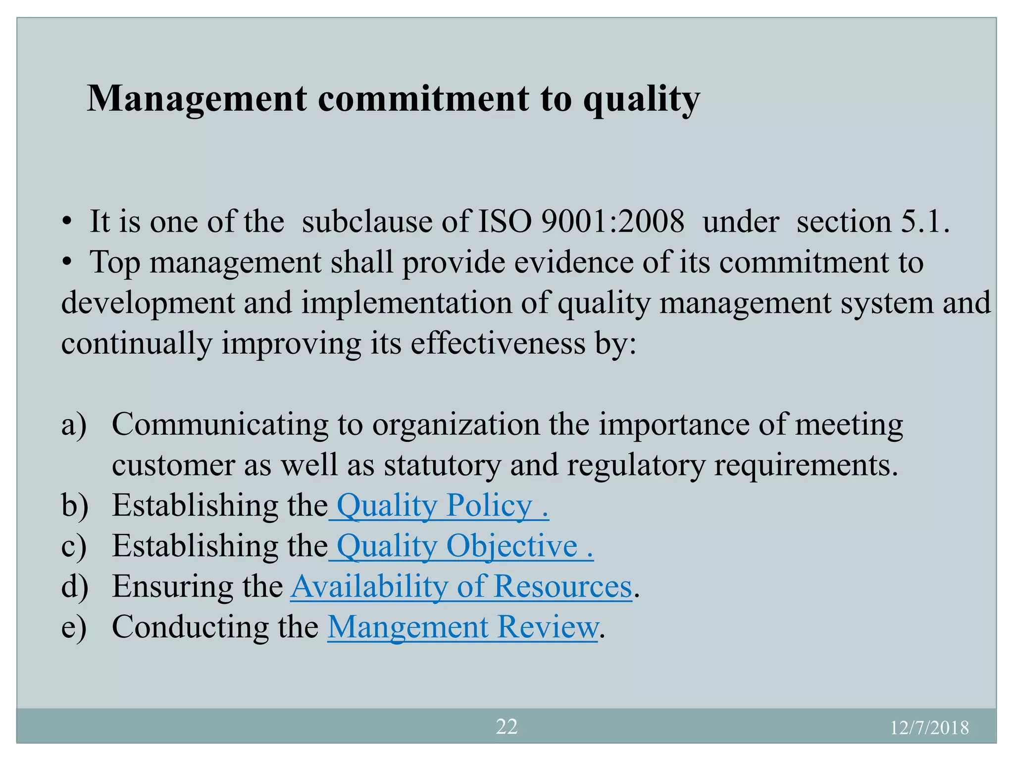 Quality as strategic decision, SQM PROCESS, Mckinsey 7s model,strategic ...