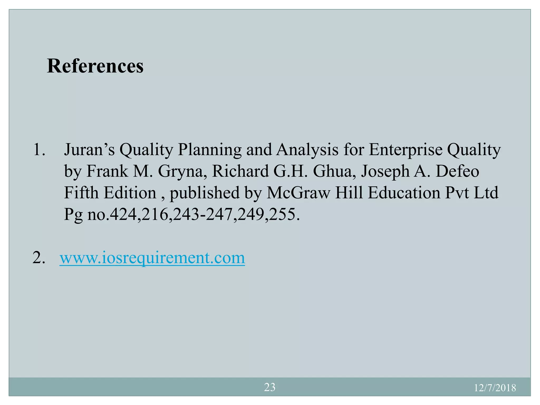 Quality as strategic decision, SQM PROCESS, Mckinsey 7s model,strategic ...