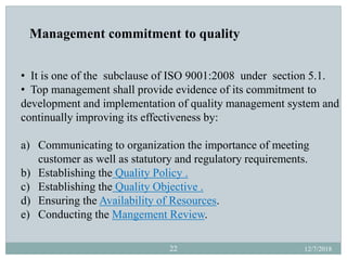 Quality as strategic decision, SQM PROCESS, Mckinsey 7s model,strategic ...