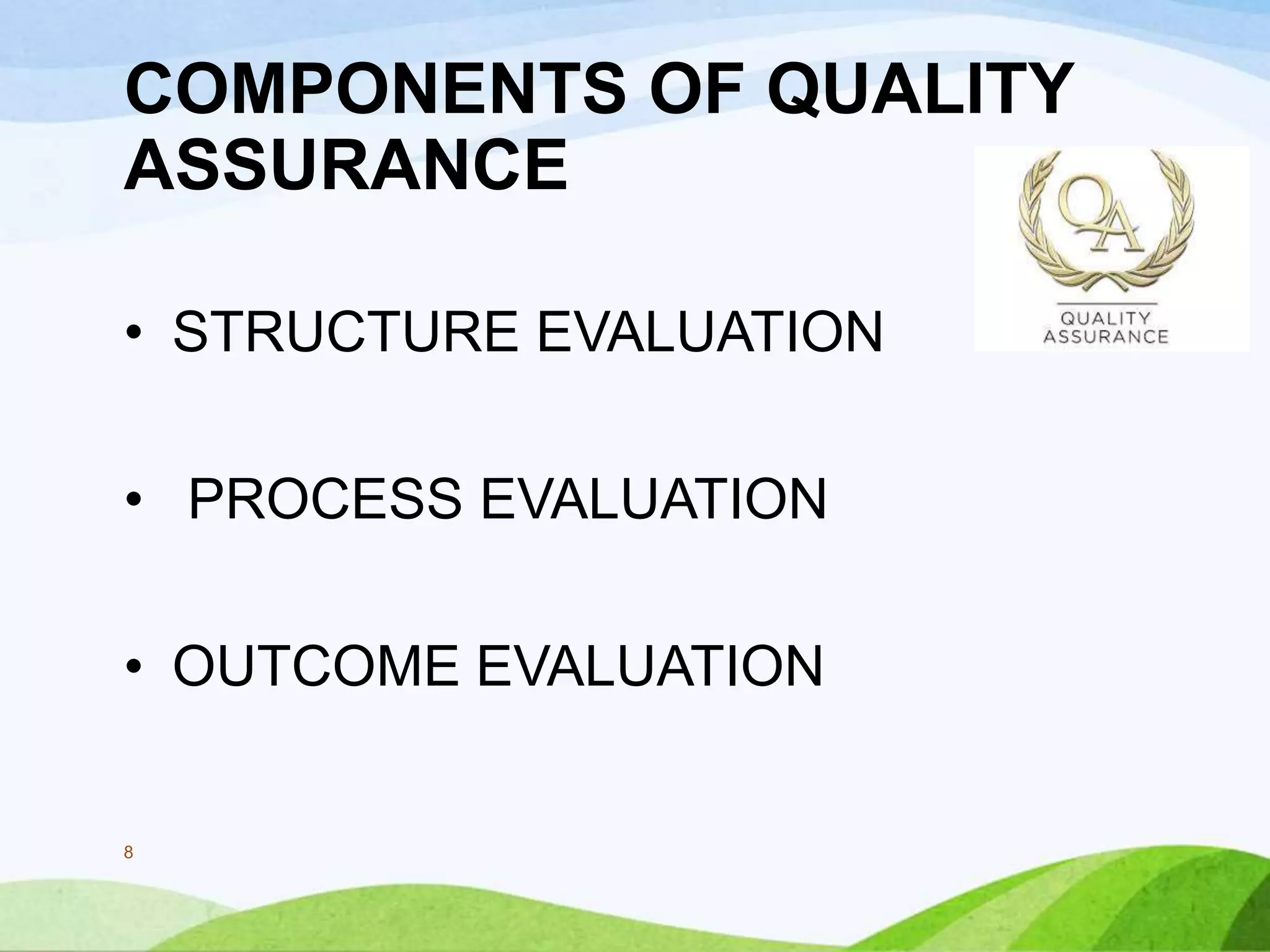 Quality assurance | PPTX