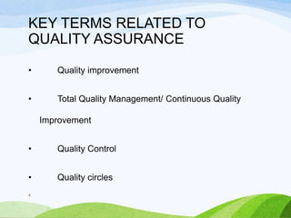 Quality assurance | PPTX
