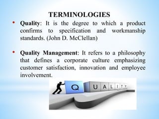 Quality assurance | PPTX