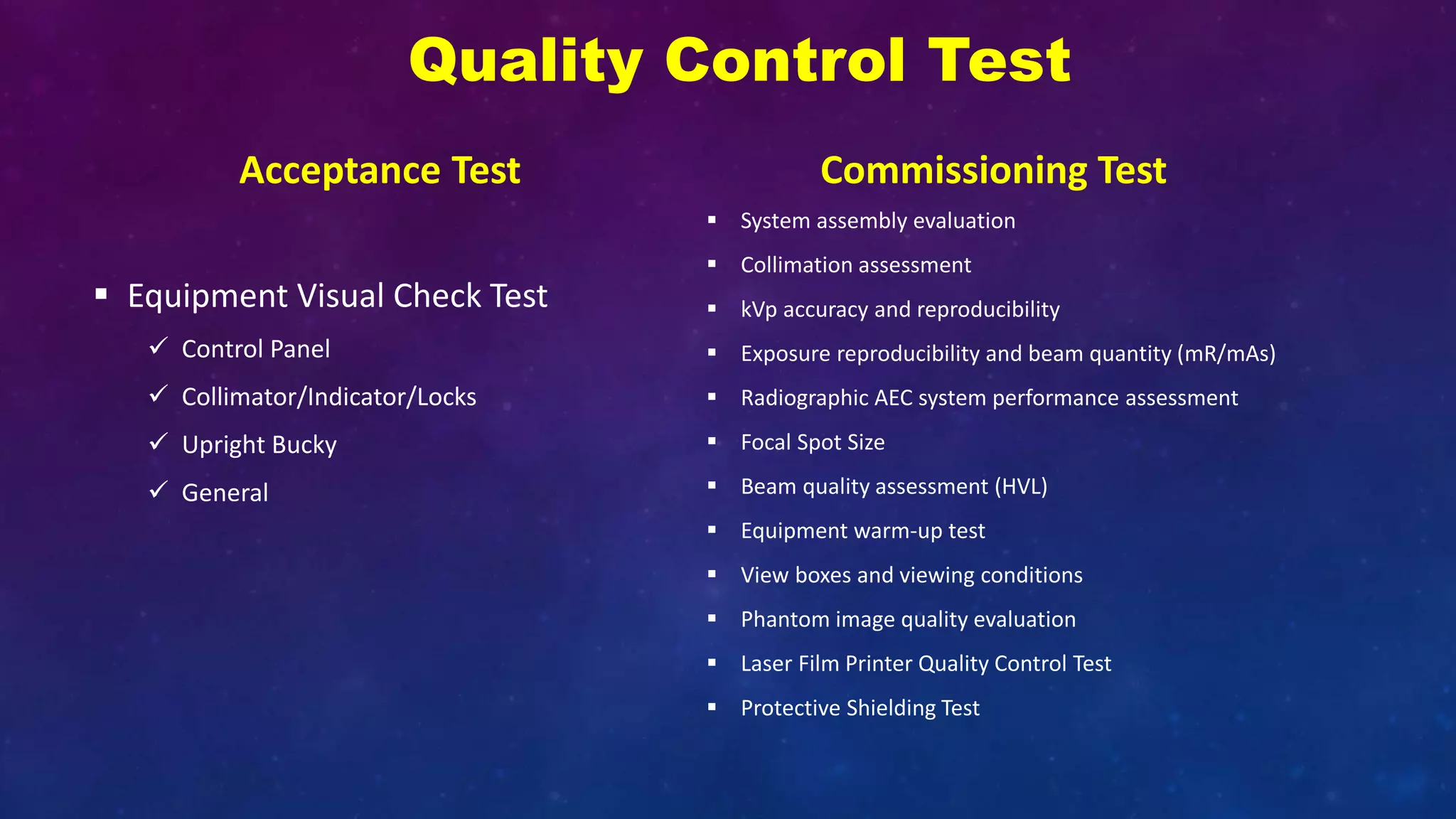 Quality assurance | PPTX