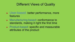 Quality assurance | PPTX