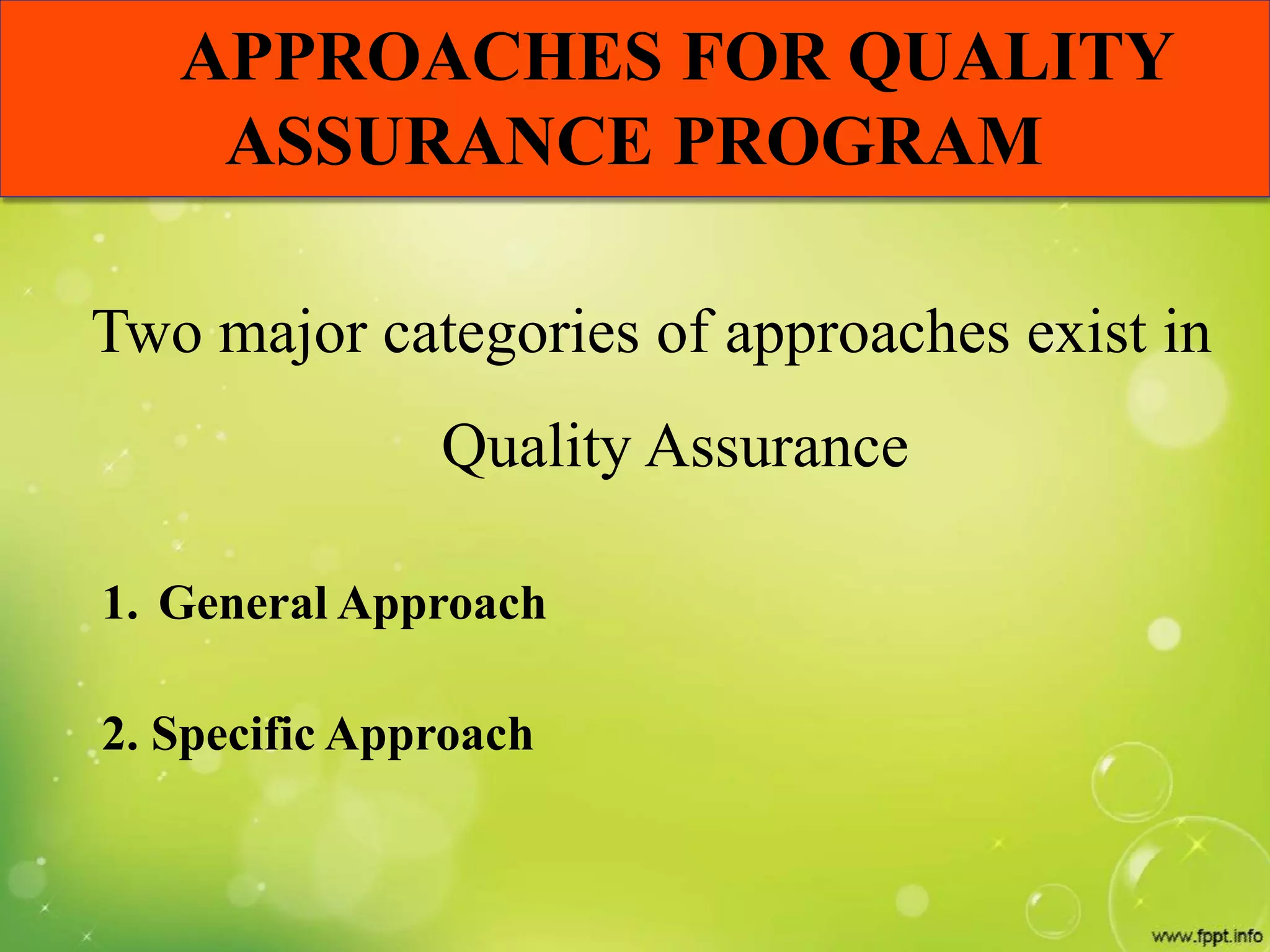 Quality Assurance Pdf