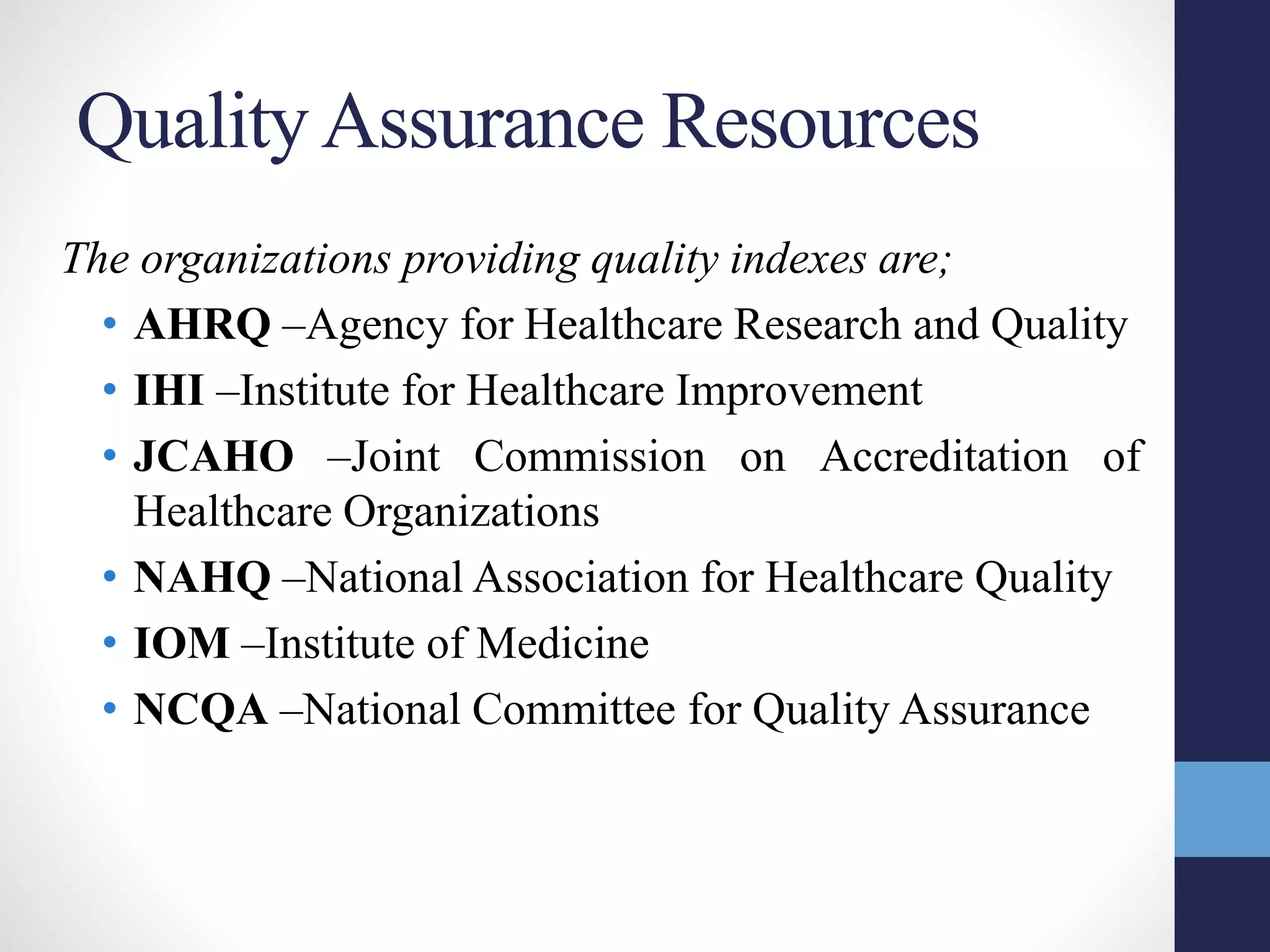 Quality assurance concept,cycle & models | PPTX