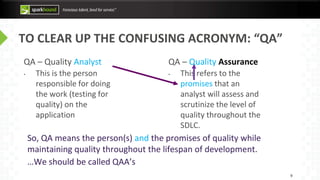 Quality Assurance: What is it and what are the Business Benefits ...