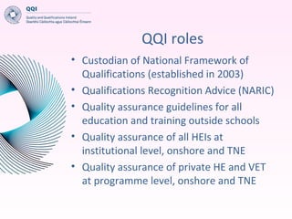 Quality assurance and qualifications frameworks as tools to promote ...