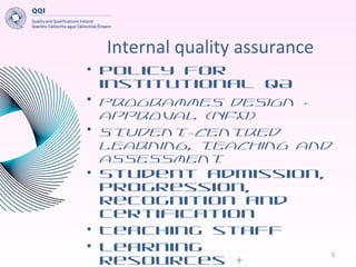 Quality assurance and qualifications frameworks as tools to promote ...