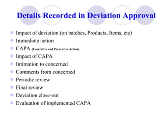 Quality assuranceandregulatorycomplianceforpharmaceuticalproduct(4) | PPTX