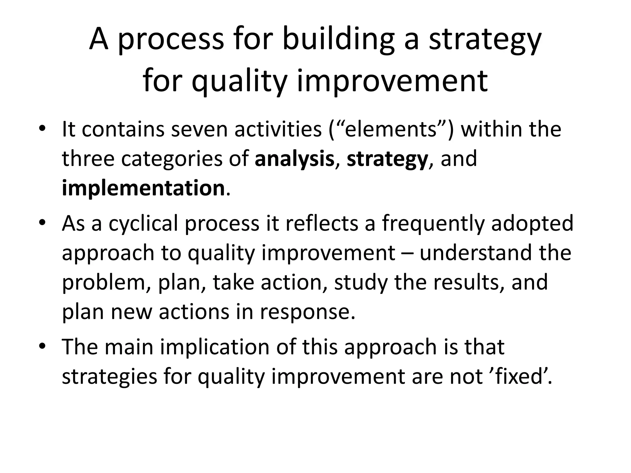 Quality assurance cycle | PPTX
