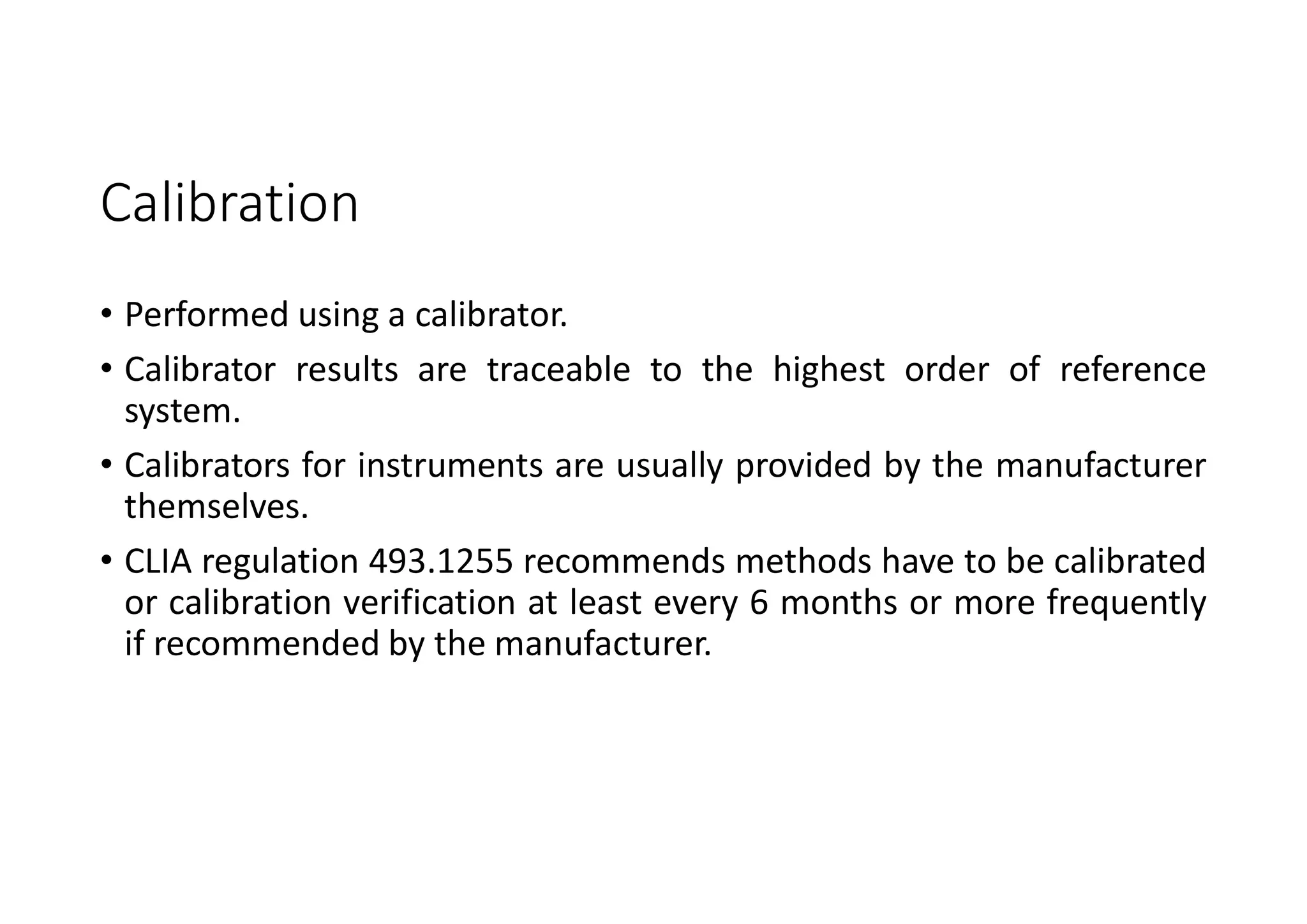 Quality assurance in a medical laboratory | PDF