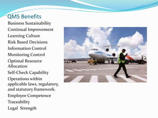 Quality Assurance in Aviation | PPSX