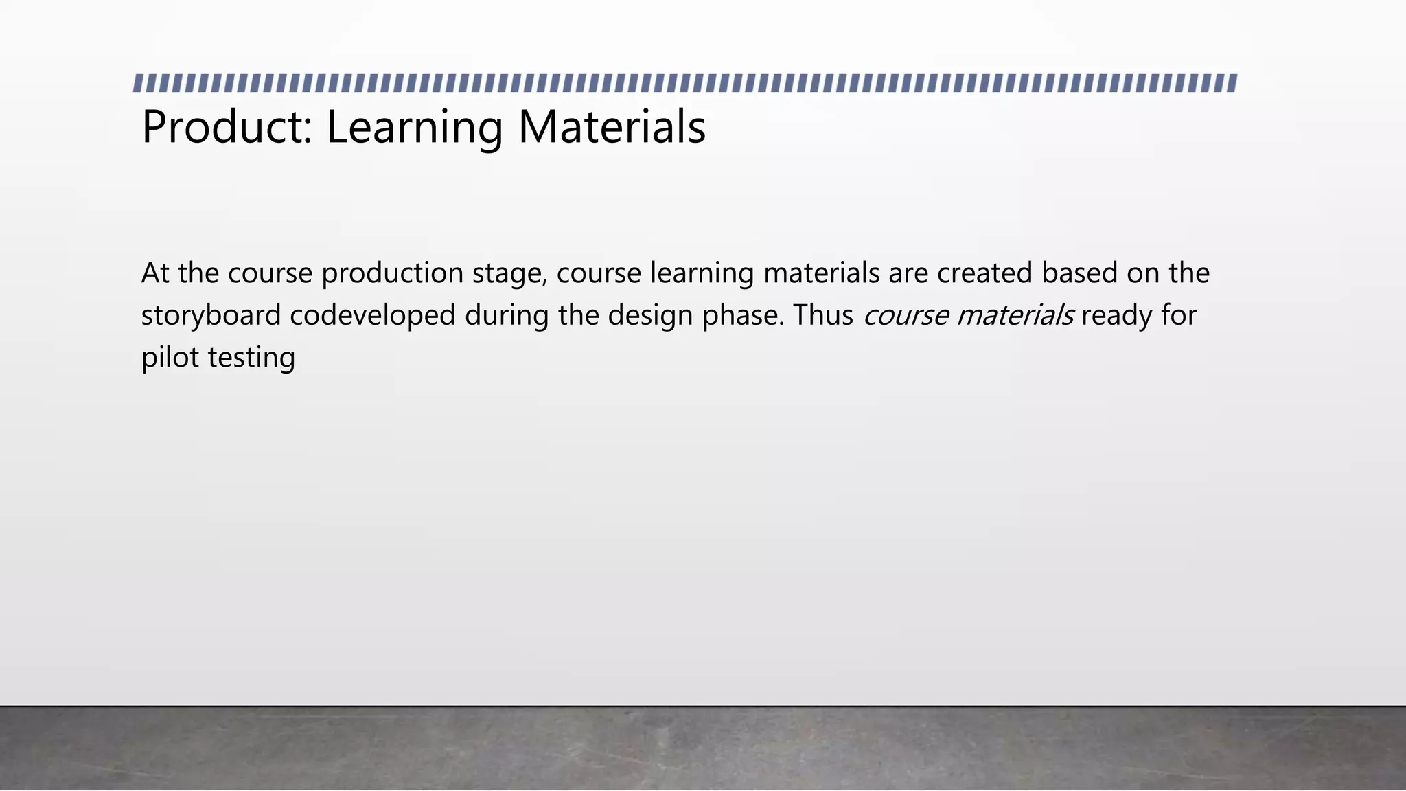 Quality assurance in e learning | PPTX