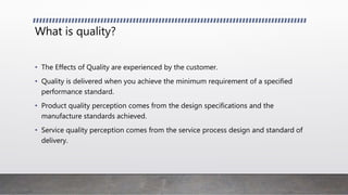 Quality assurance in e learning | PPTX