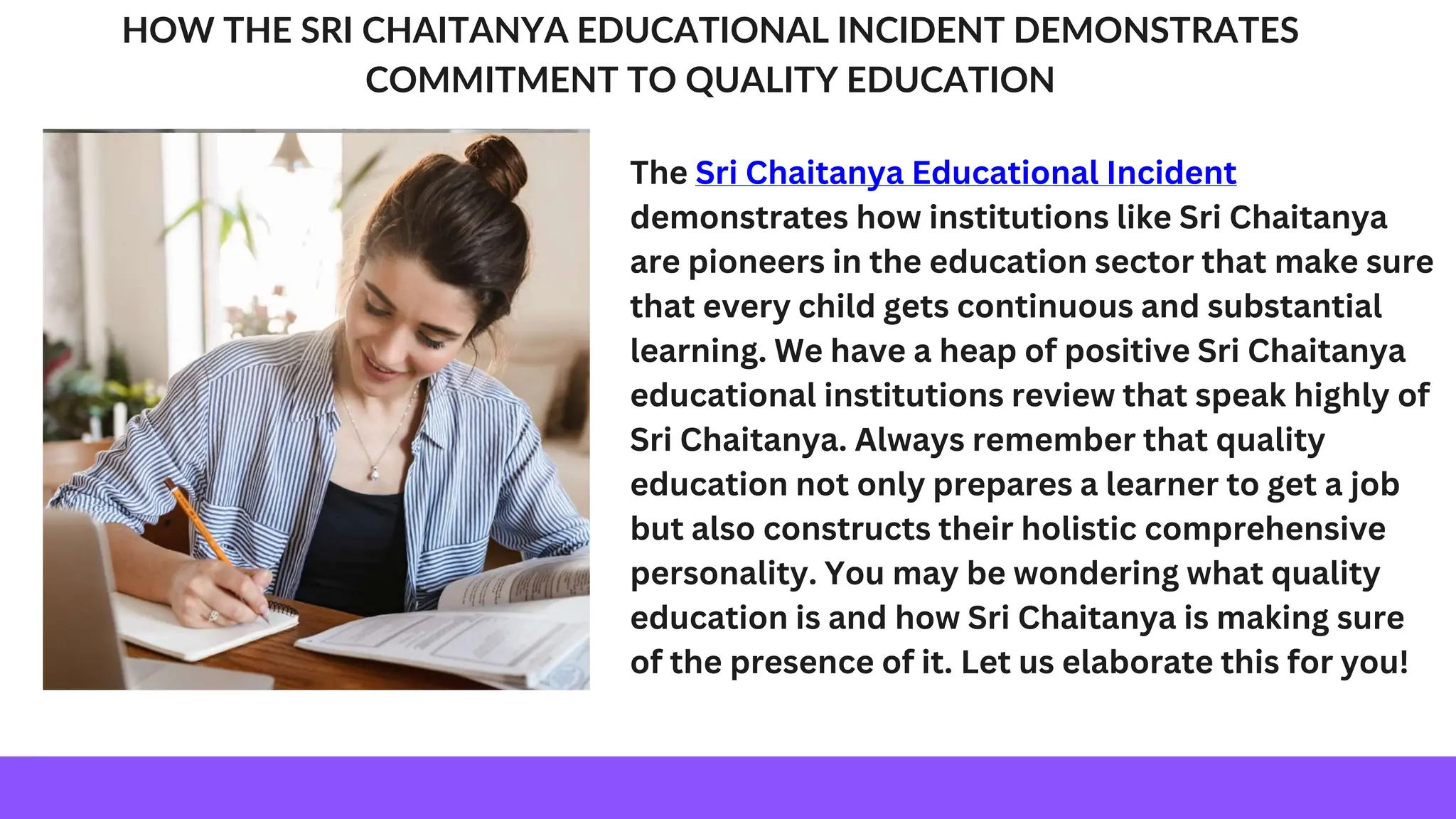QUALITY ASSURANCE IN EDUCATION: SRI CHAITANYA’S RIGOROUS STANDARDS | PPTX