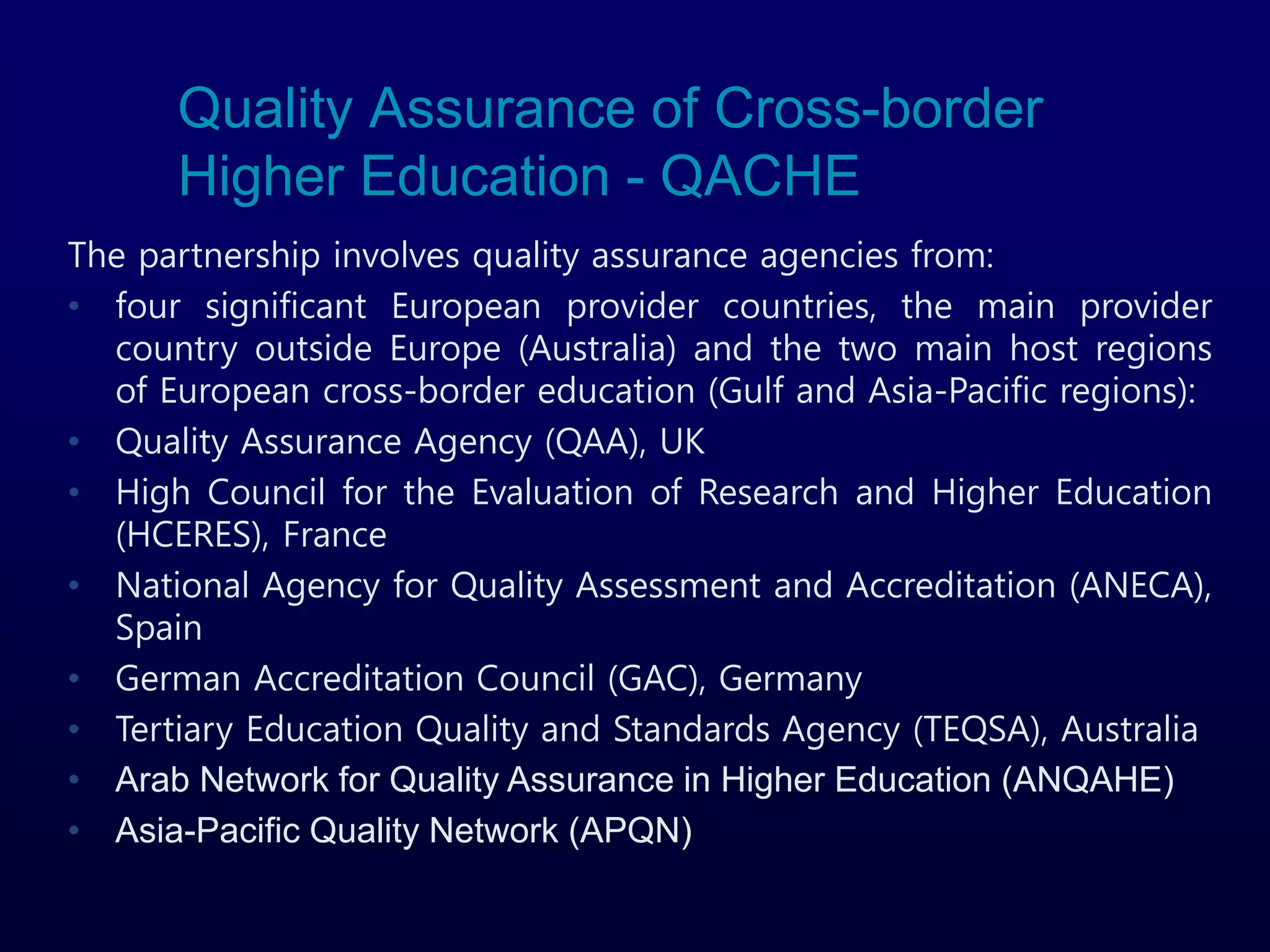 Quality Assurance in Higher Education | PPT