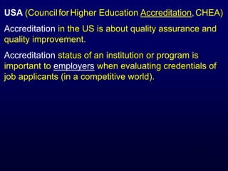 Quality Assurance in Higher Education | PPT