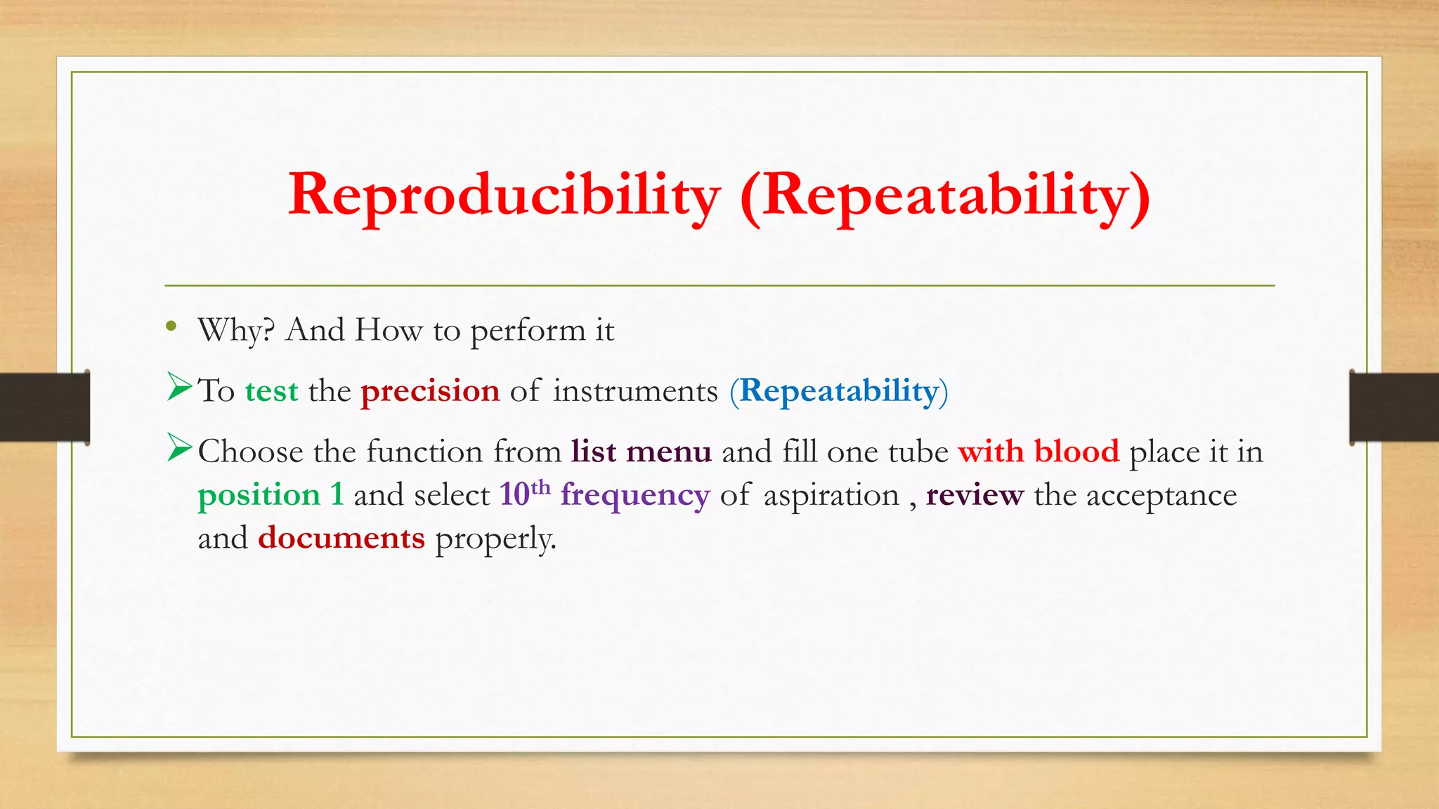 Quality Assurance in Hematology laboratory | PDF