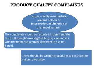 Quality Assurance in Herbal Drug Industry | PDF