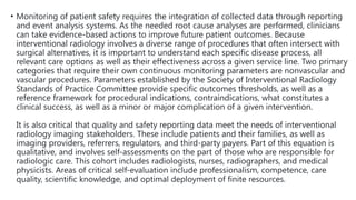 Quality Assurance in Interventional Radiology | PPTX