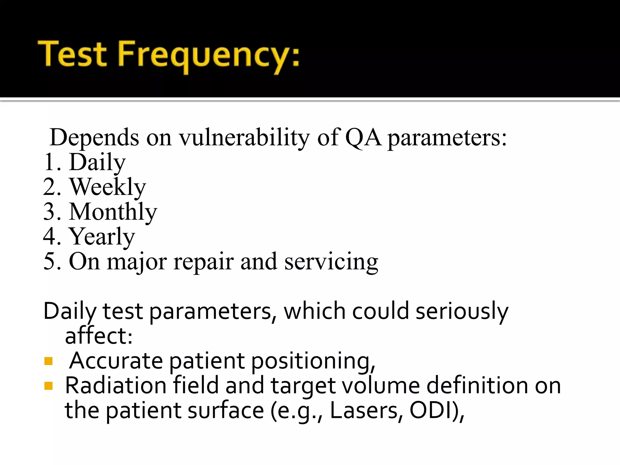 QUALITY ASSURANCE IN LINAC AND CYBERKNIFE.pptx