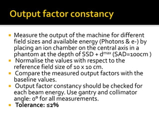 QUALITY ASSURANCE IN LINAC AND CYBERKNIFE.pptx