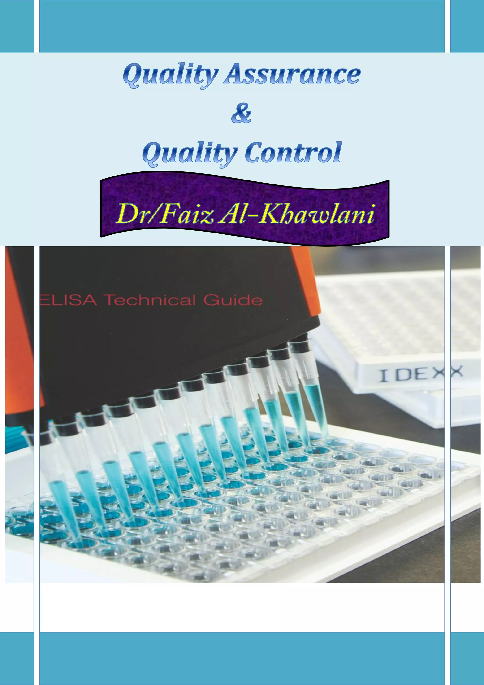 Quality assurance in medical laboratory | PDF
